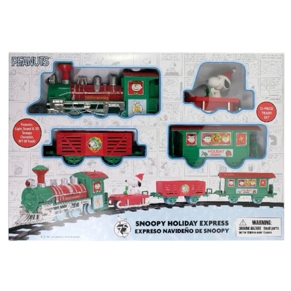 Peanuts | Holiday | Nib Peanuts Snoopy Holiday Train Set | Poshmark
